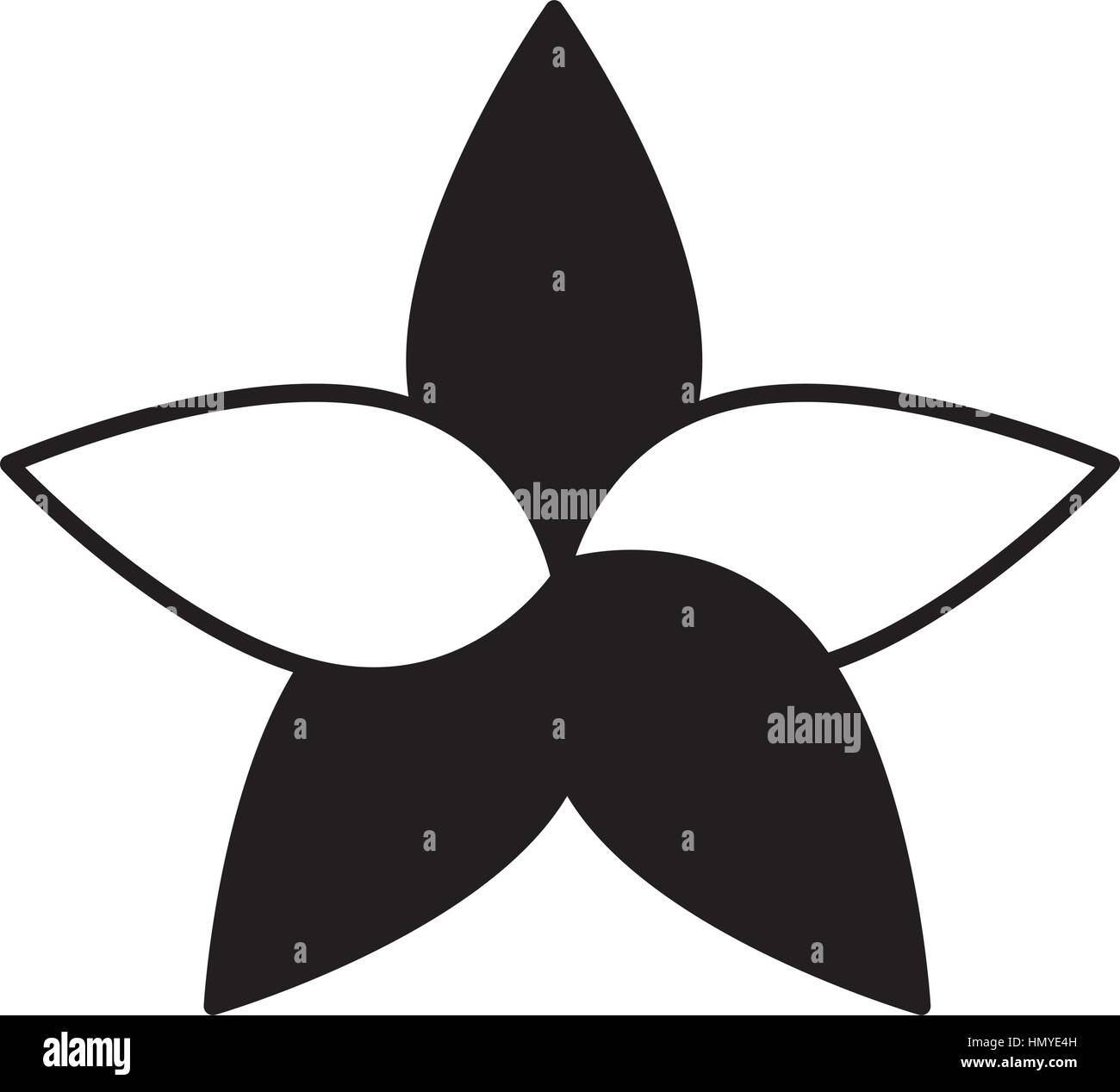 cute flower emblem icon vector illustration design Stock Vector Image ...