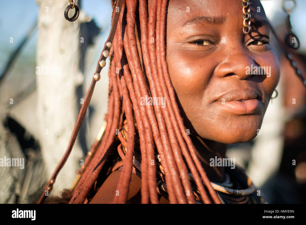 Namibia woman beautiful hi-res stock photography and images - Alamy