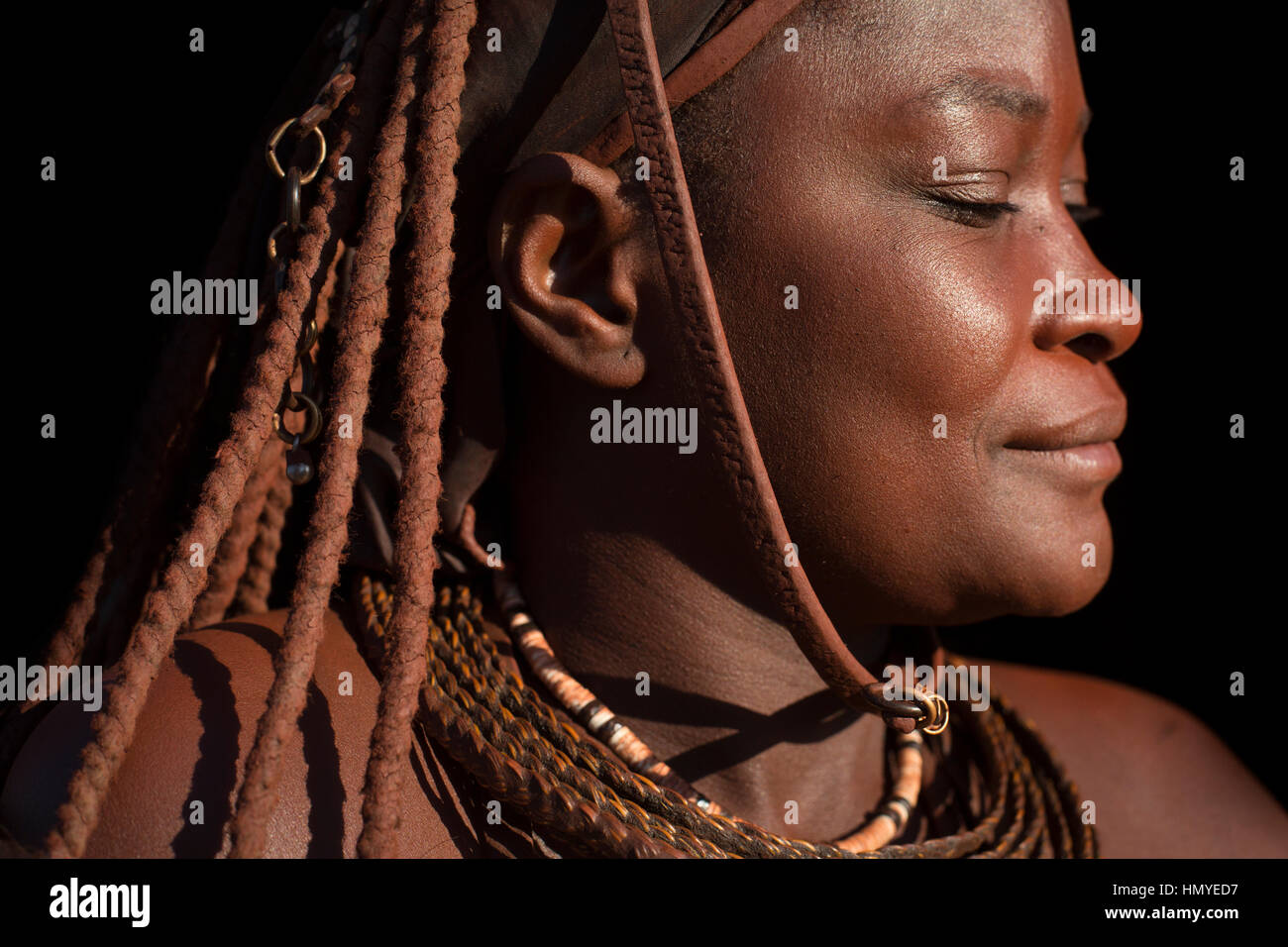 Namibia woman beautiful hi-res stock photography and images - Alamy