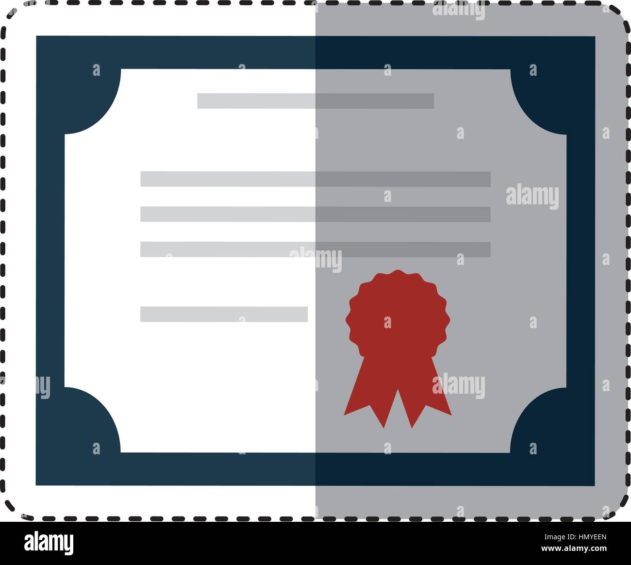 diploma document isolated icon vector illustration design Stock Vector ...