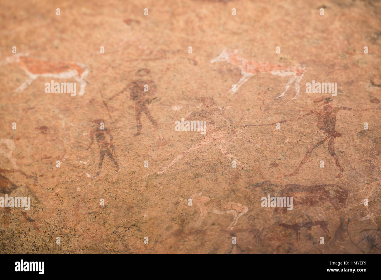 Cave paintings hunting hi-res stock photography and images - Alamy