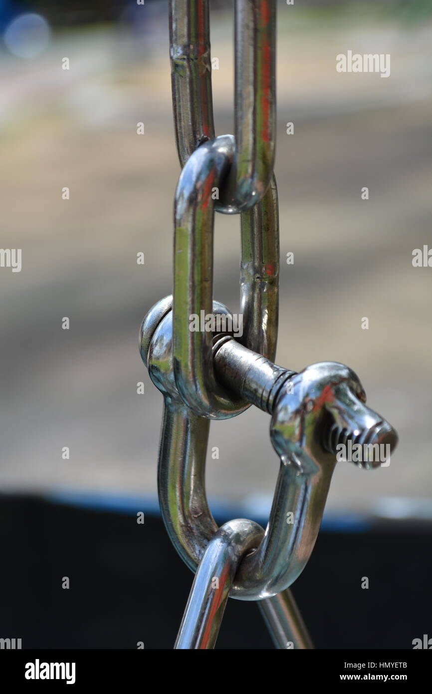 Chain and hook hi-res stock photography and images - Alamy