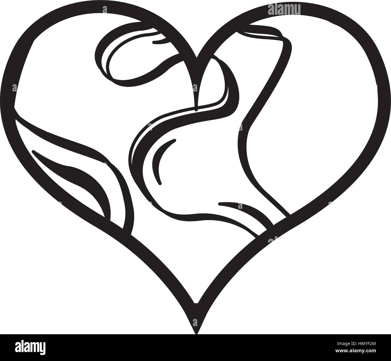 world planet earth heart love icon vector illustration design Stock ...