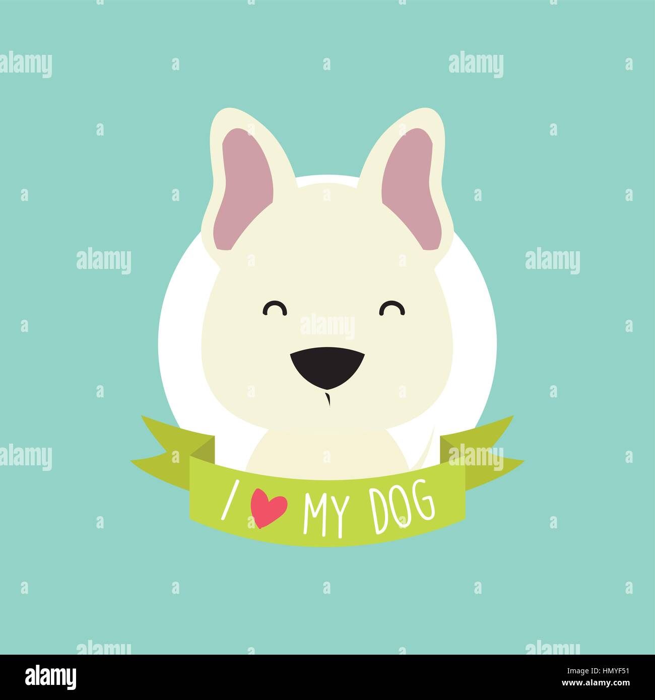 Cute Cartoon dog Stock Vector Image & Art - Alamy