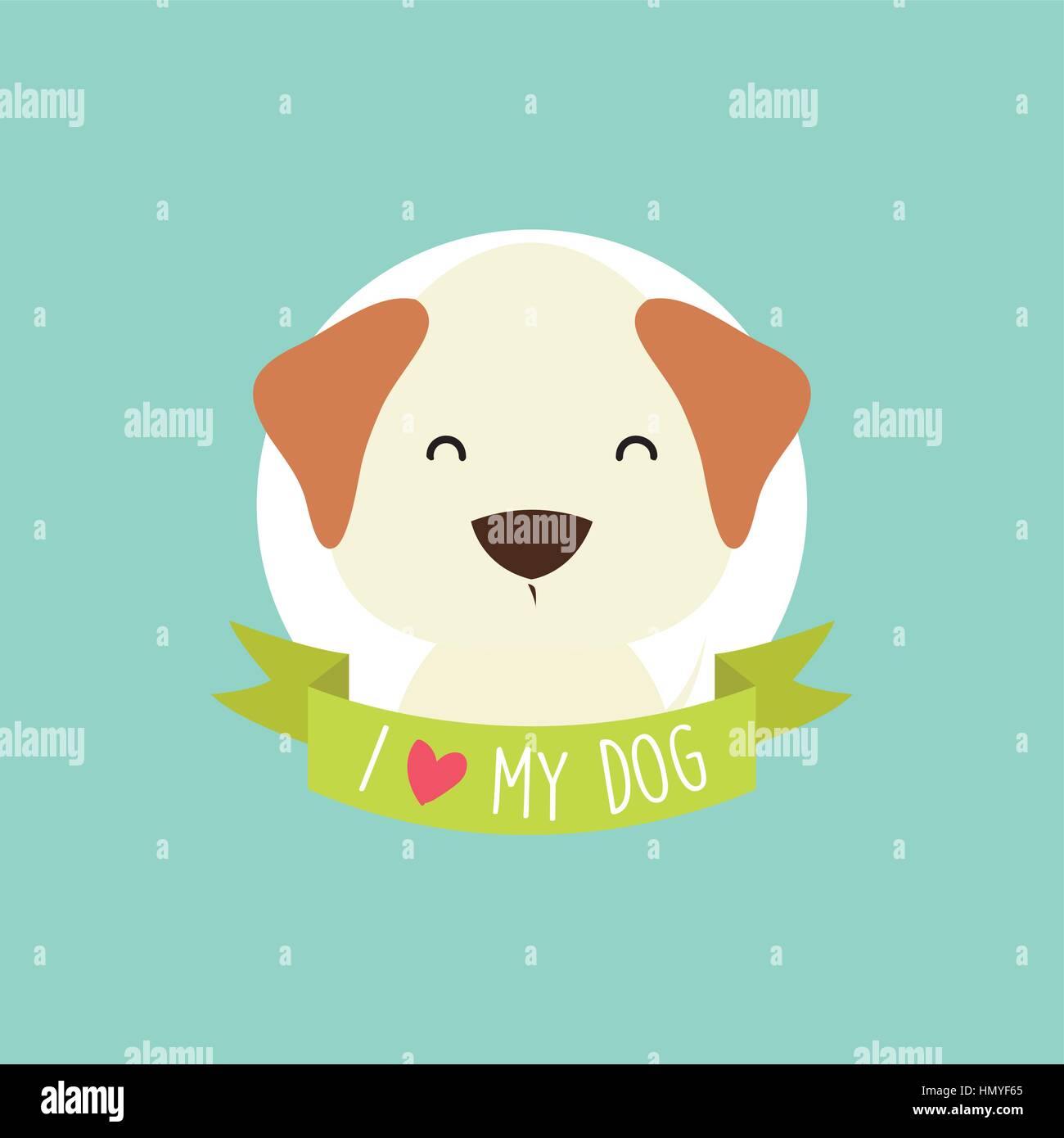 Cute Cartoon dog Stock Vector Image & Art - Alamy