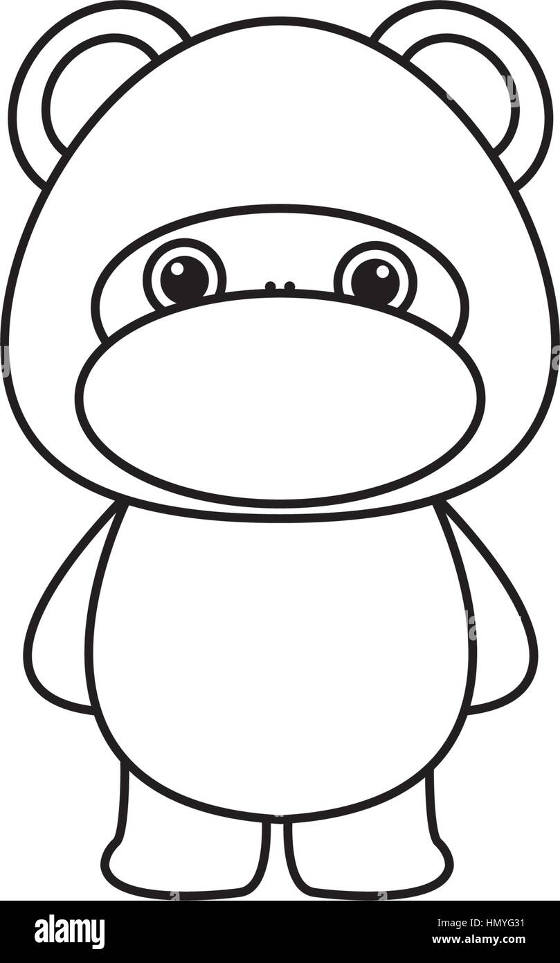 Cute Cartoon monkey Stock Vector Image & Art - Alamy