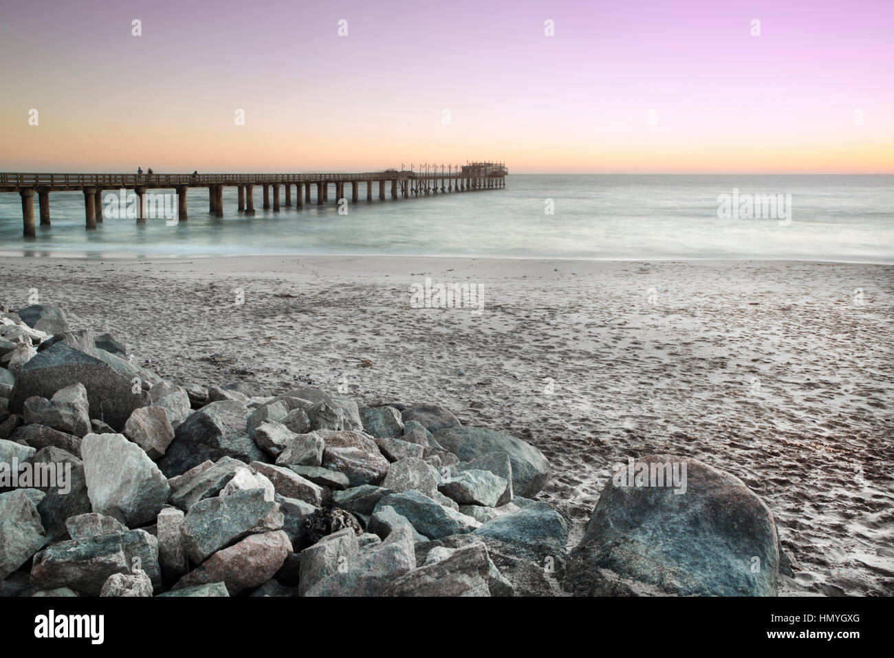 Jetty beach swakopmund namibia africa hi-res stock photography and ...