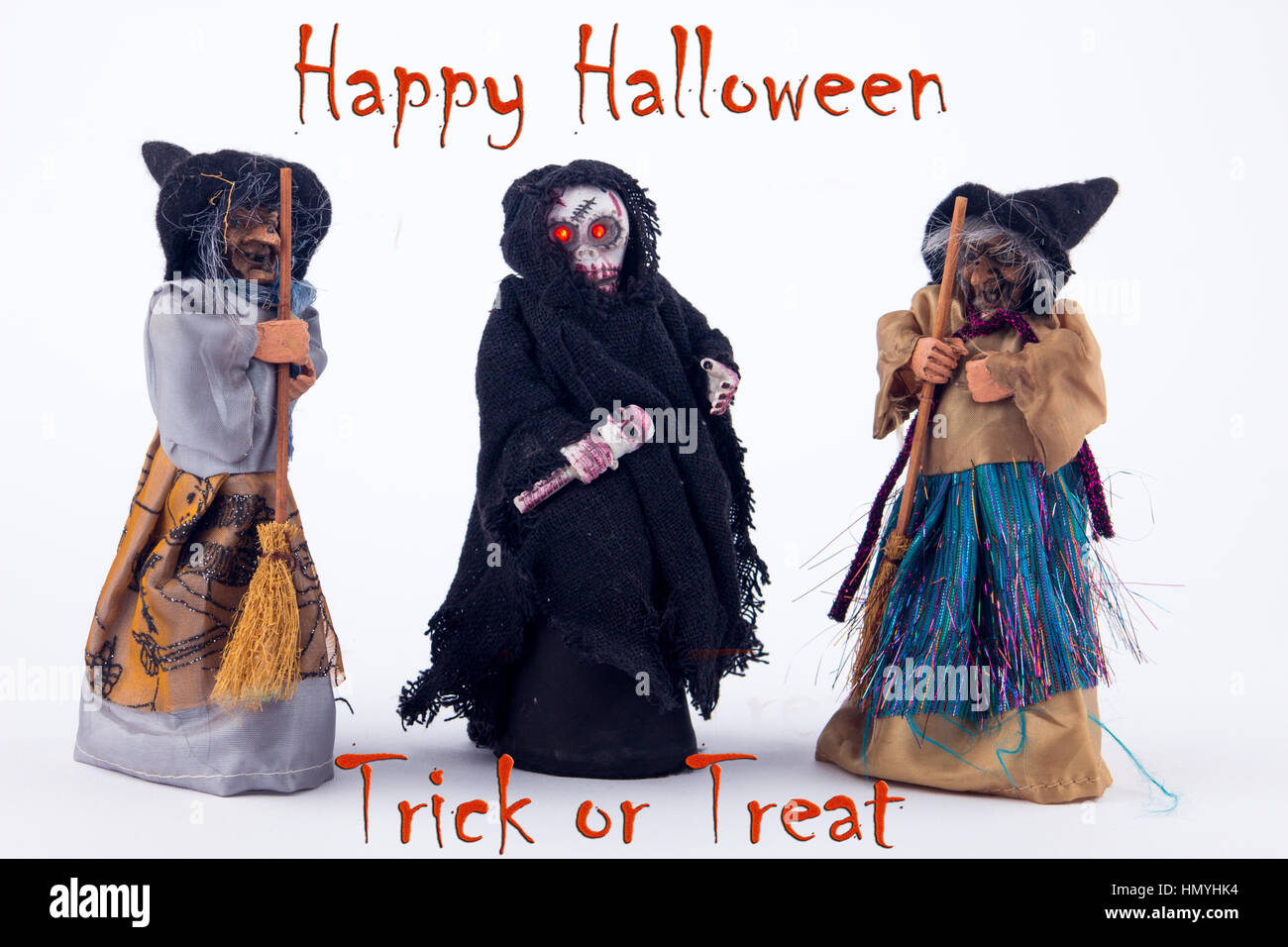 Happy Halloween Trick or Treat Stock Photo - Alamy