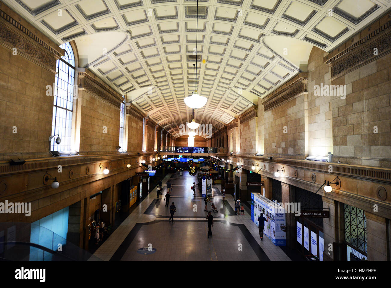 Inside the old Adelaide railway station Stock Photo - Alamy