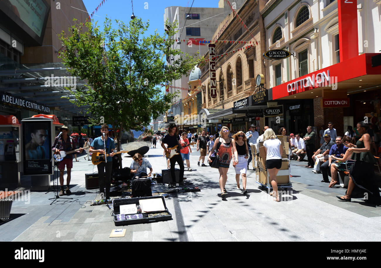 Rundle street mall hi-res stock photography and images - Alamy