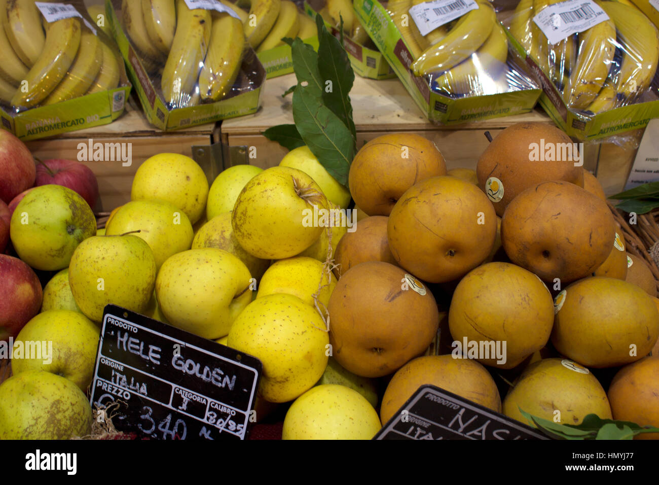 Eataly famous food store market: assortment of fresh vegetables with ...