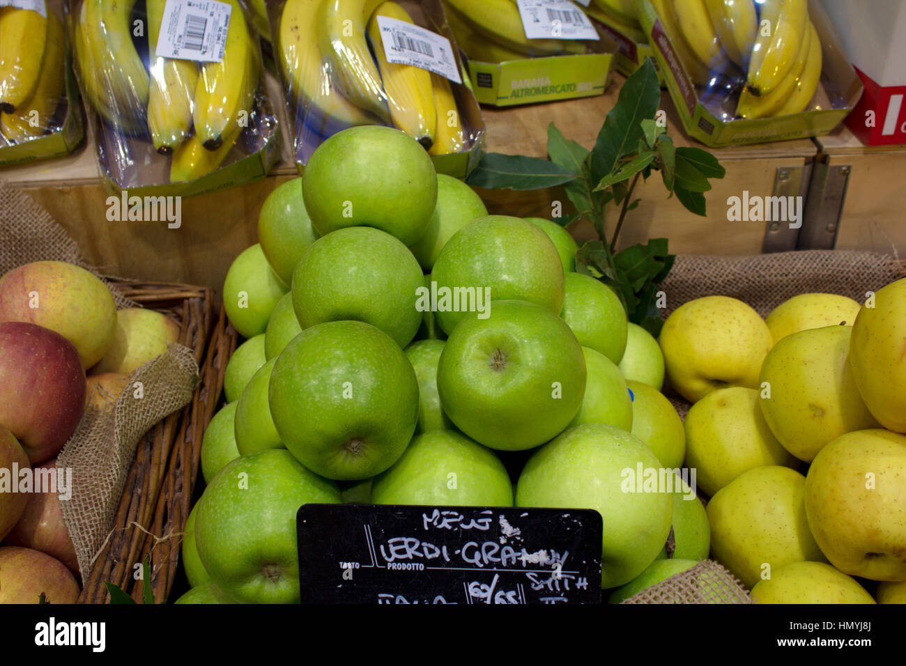 Eataly famous food store market: assortment of fresh vegetables with ...