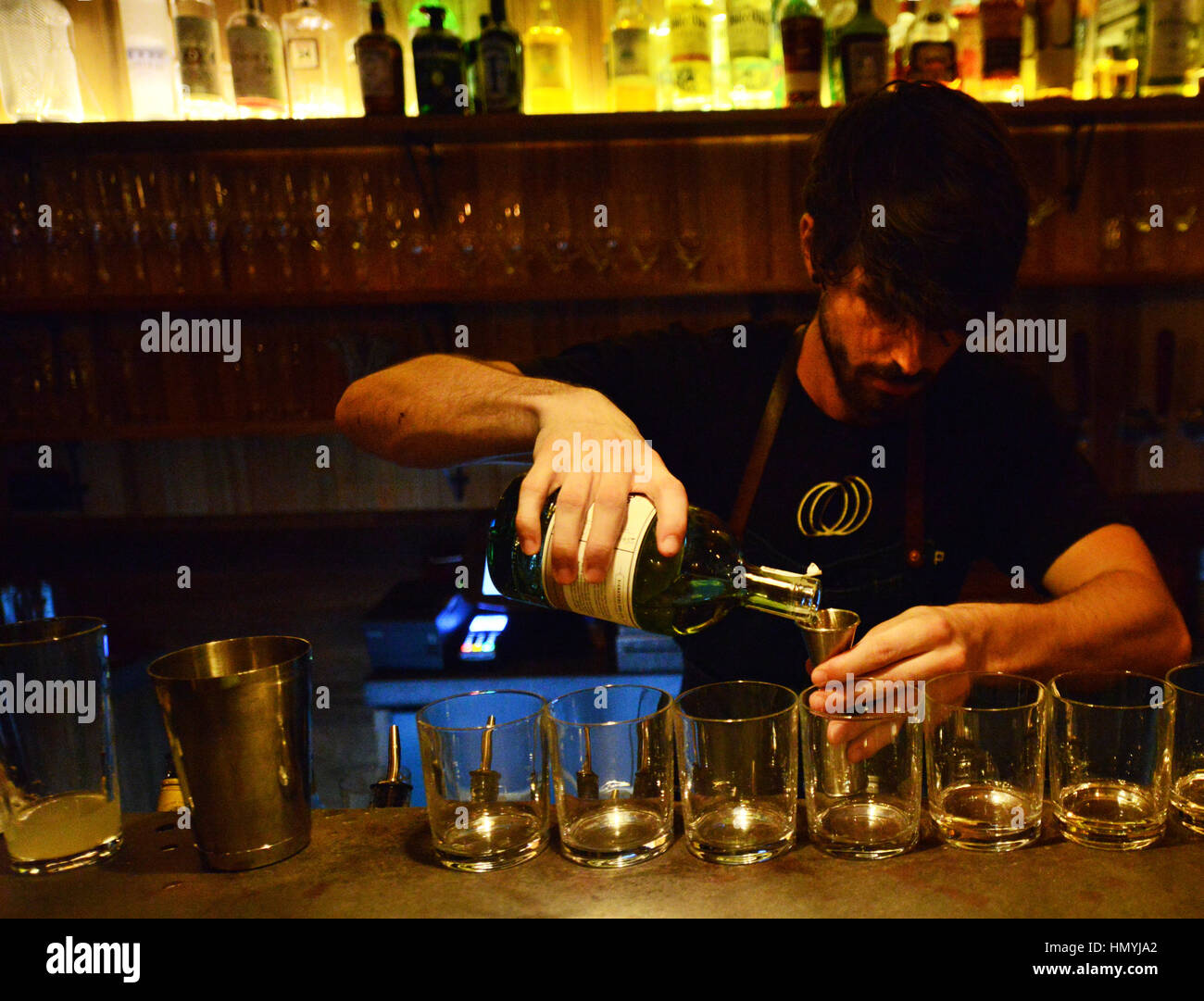 Pink moon saloon hi-res stock photography and images - Alamy