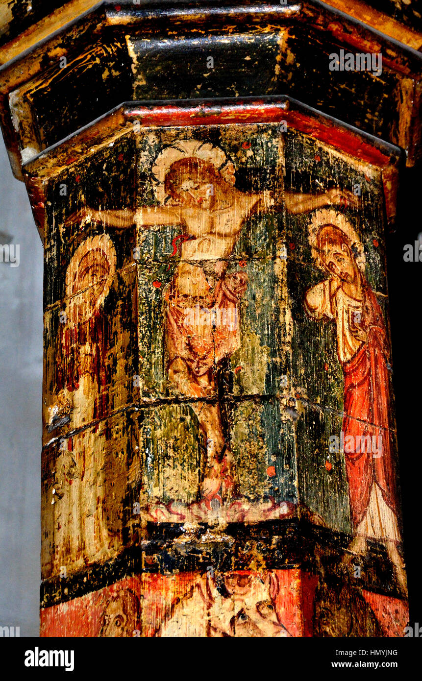 Jesus depicting the crucifixion church hi-res stock photography and ...