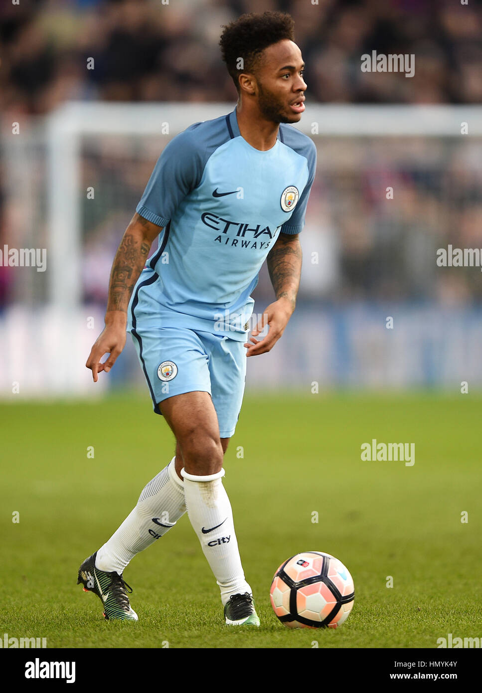 Manchester City's Raheem Sterling Stock Photo - Alamy