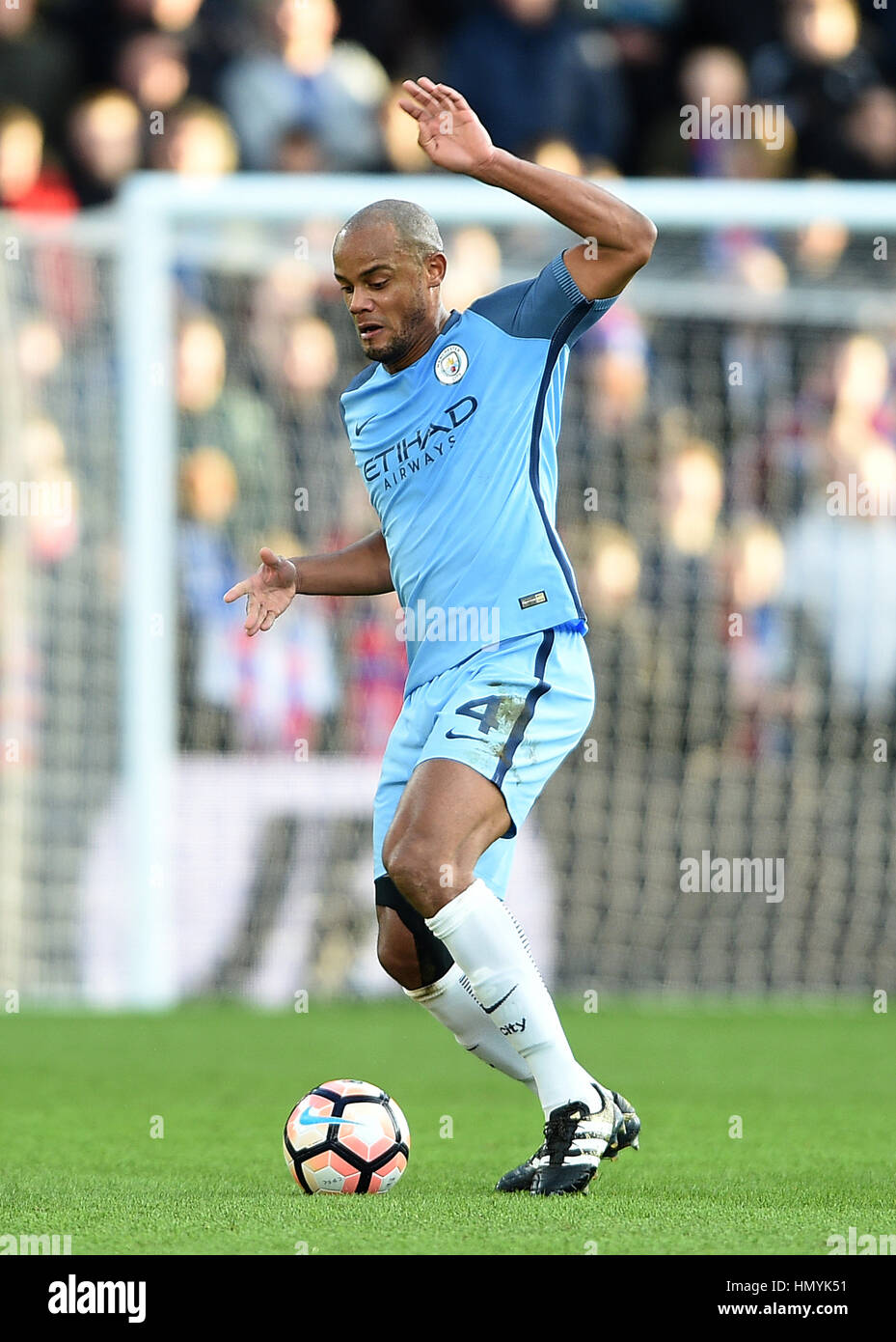 Manchester City's Vincent Kompany Stock Photo - Alamy