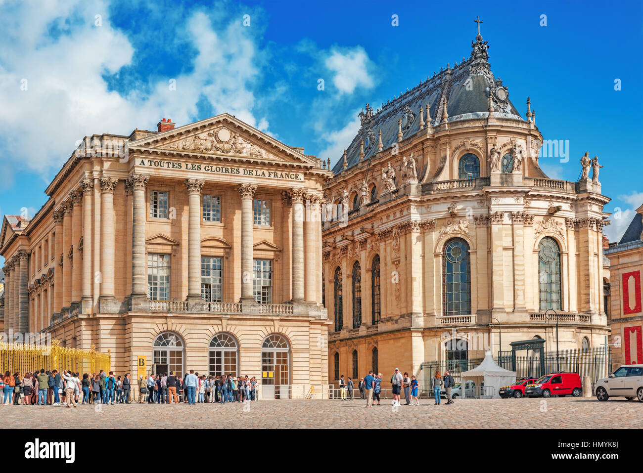 Front Main Gate French Art Palace High Resolution Stock Photography and ...