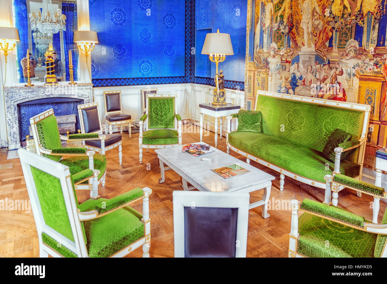 Green Room Of Versailles High Resolution Stock Photography and Images ...