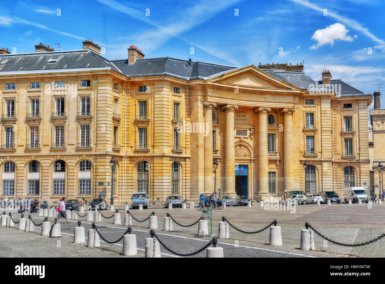 Paris France Facade Building Front Paris France Pantheon Stock Photos ...