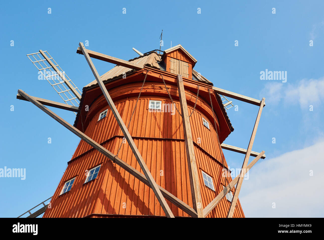 18th century wooden windmill hi-res stock photography and images - Alamy
