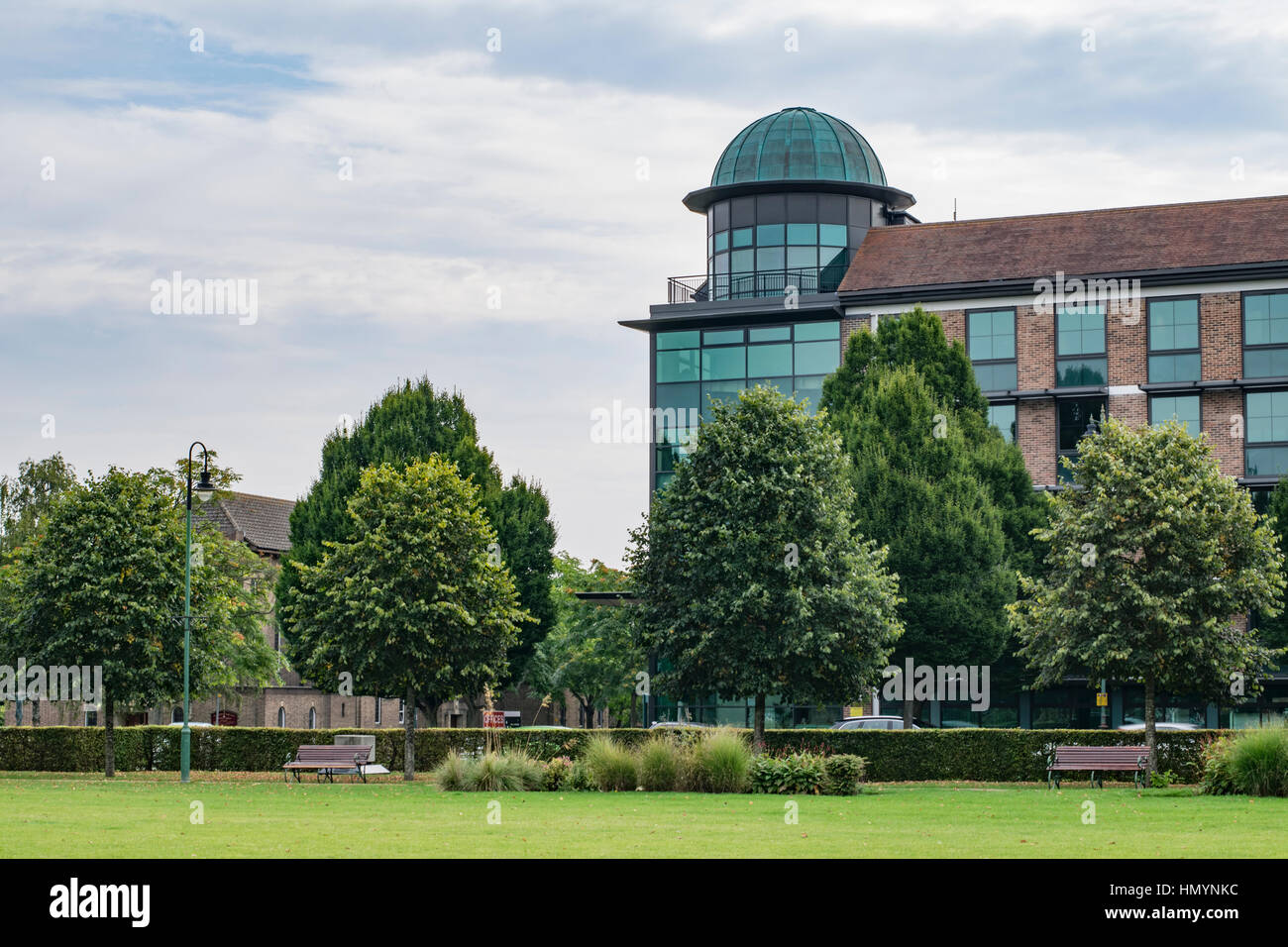 Broadway roundabout hi-res stock photography and images - Alamy
