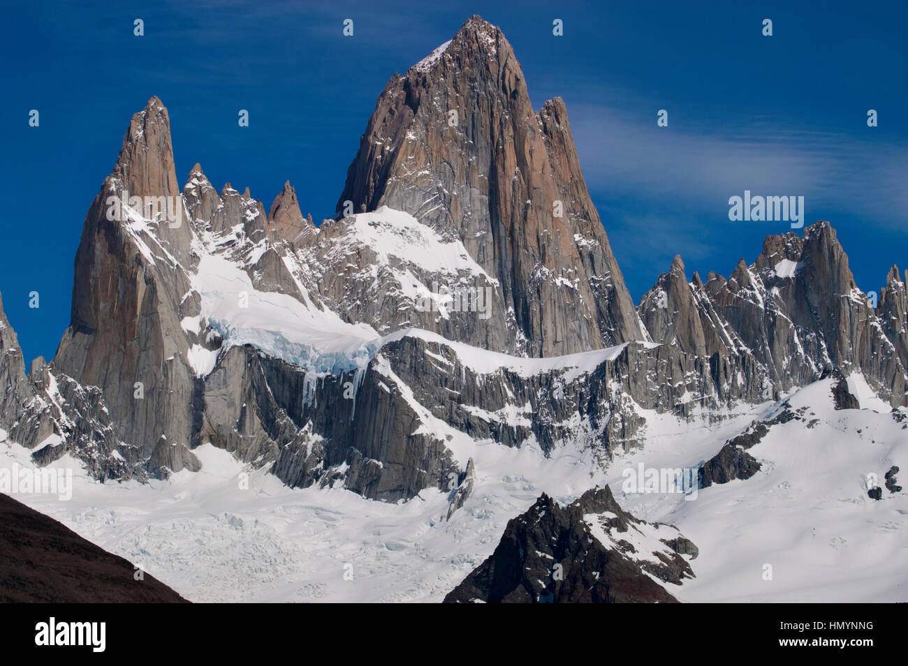 Argentina. Patagonia. Fitz Roy Mountain Stock Photo - Alamy