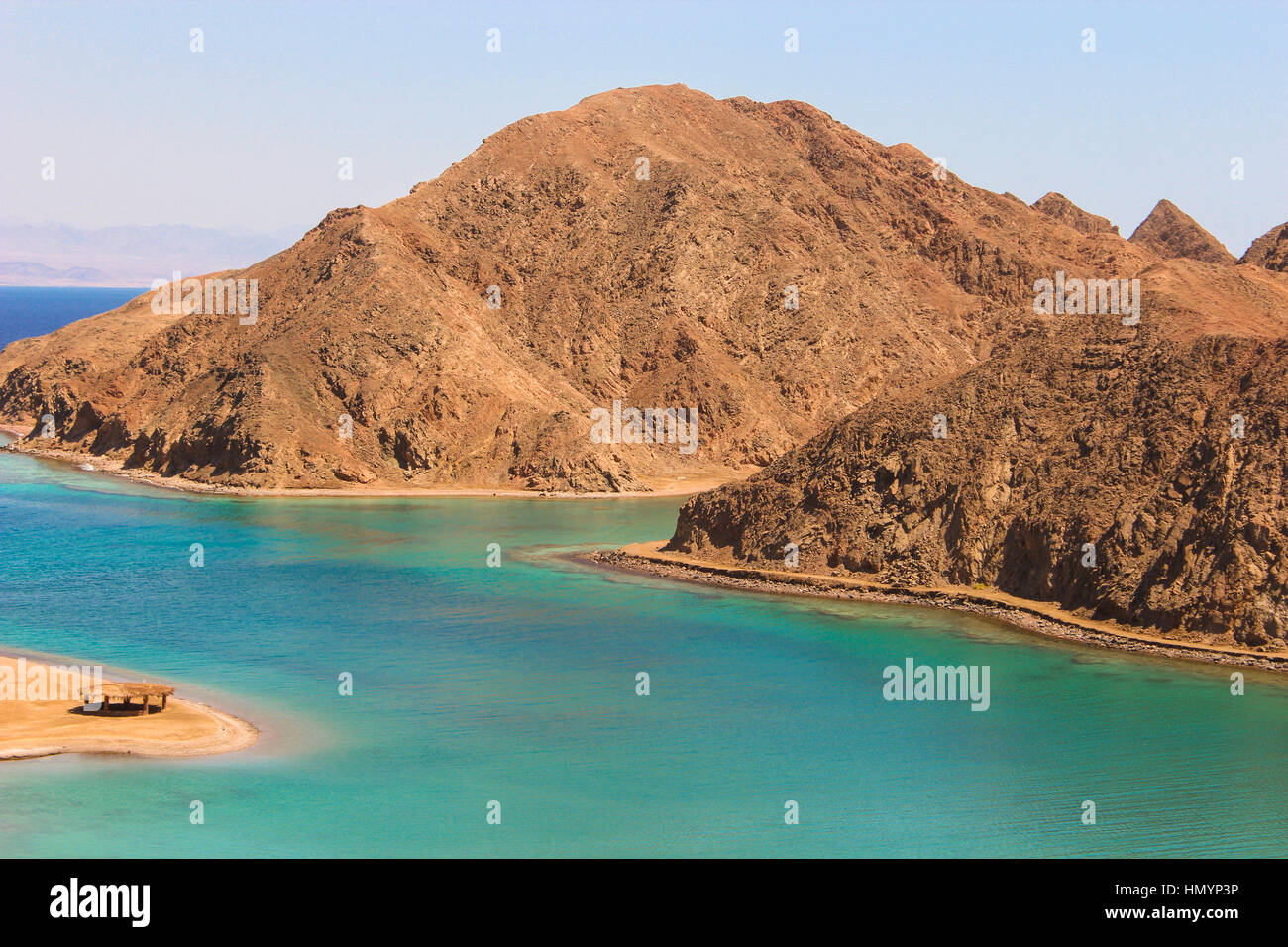 Artistic Beautiful view of the Fjord Bay in Taba, South Sinai, Egypt ...