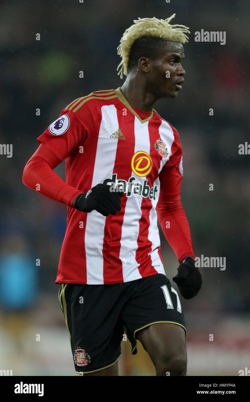 Sunderland's Didier Ndong Stock Photo - Alamy