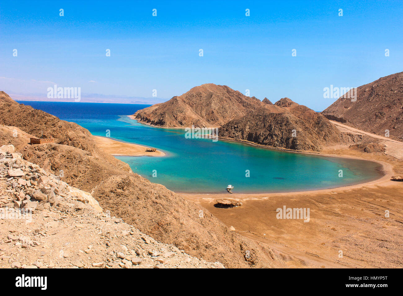 Artistic Beautiful view of the Fjord Bay in Taba, South Sinai, Egypt ...