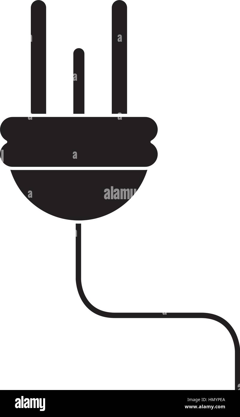 electric cable power energy icon pictogram Stock Vector Image & Art - Alamy