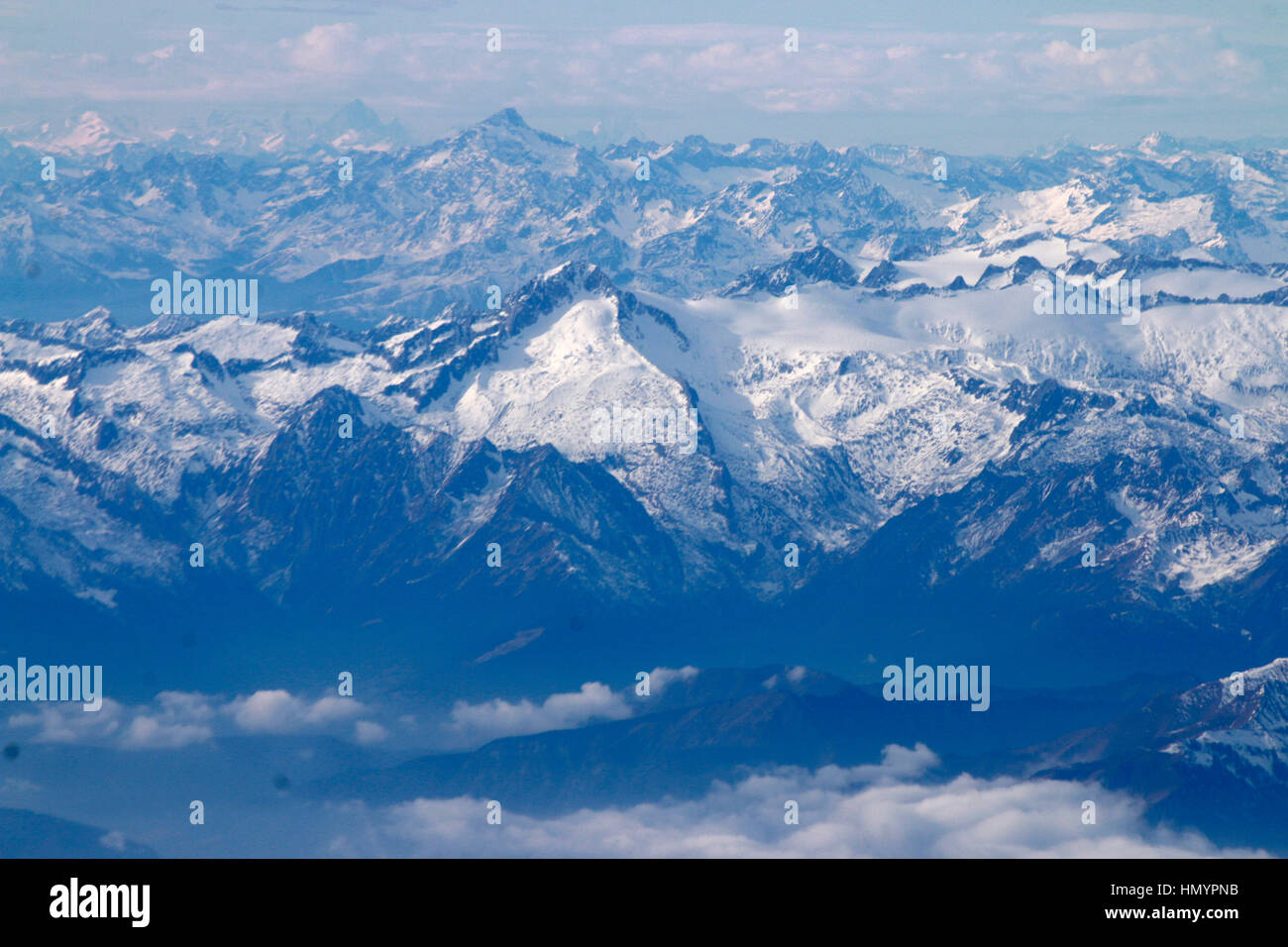 Alpen luftbild hi-res stock photography and images - Alamy