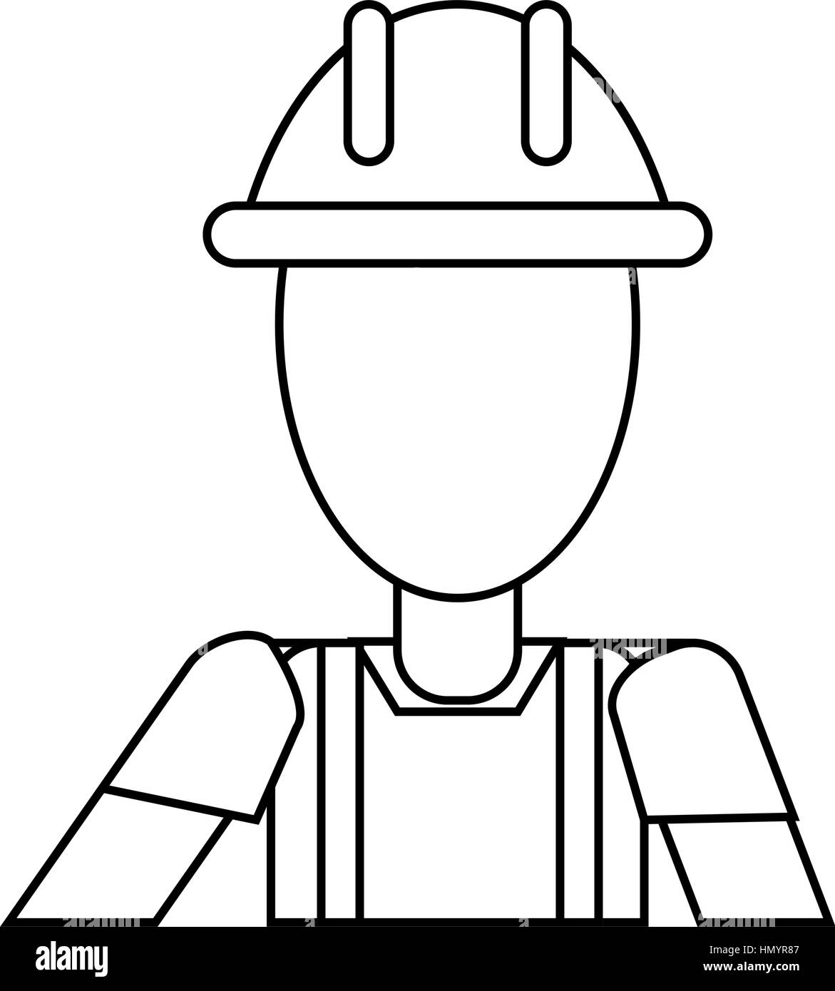 Construction building lifting platform Stock Vector Images - Alamy