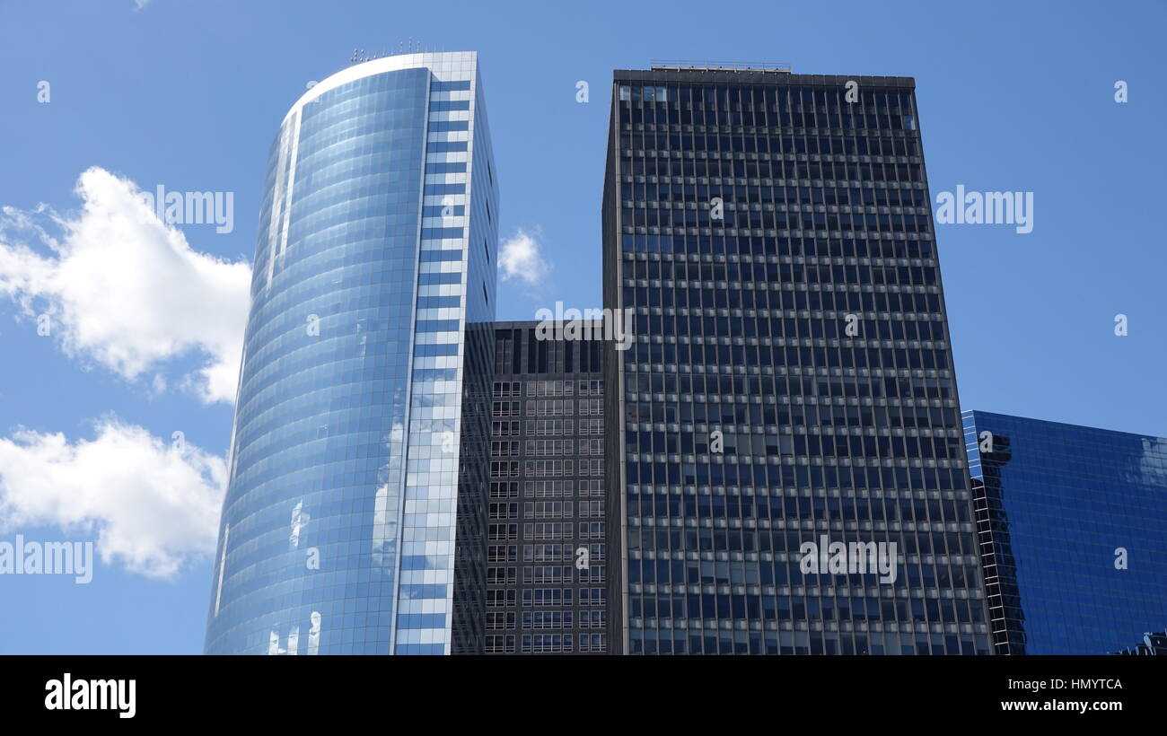 Tall Office Buildings Stock Photo - Alamy