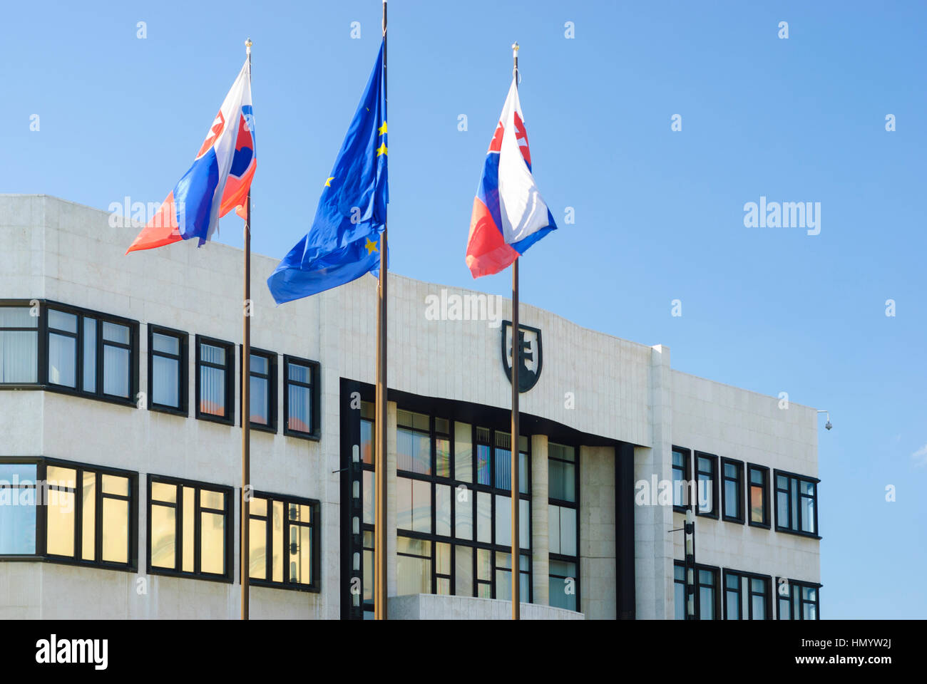 Bratislava (Pressburg): National Council Building (Parliament ...