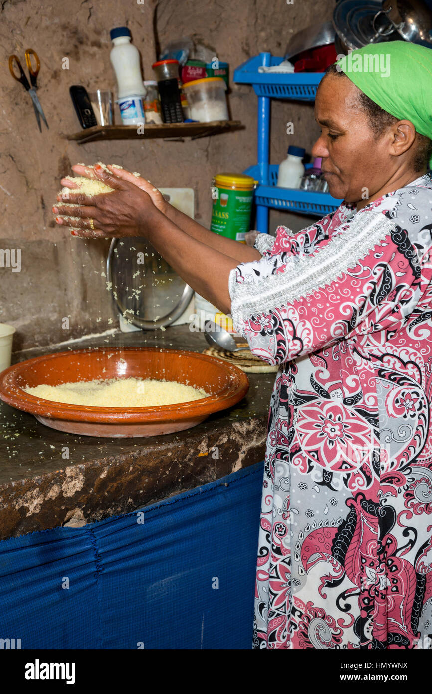 Mother Cooking Rice