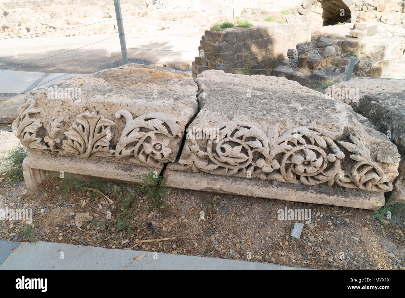 Bet Shean National Park (Scythopolis), Israel Stock Photo - Alamy