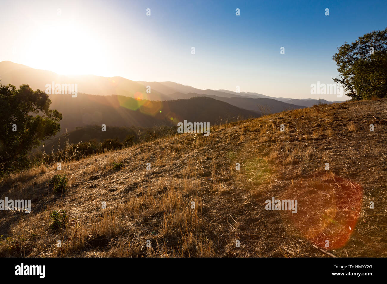 Beautiful valley god rays hi-res stock photography and images - Alamy