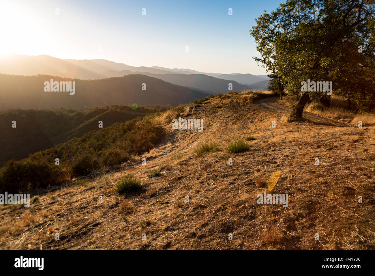 Beautiful valley god rays hi-res stock photography and images - Alamy