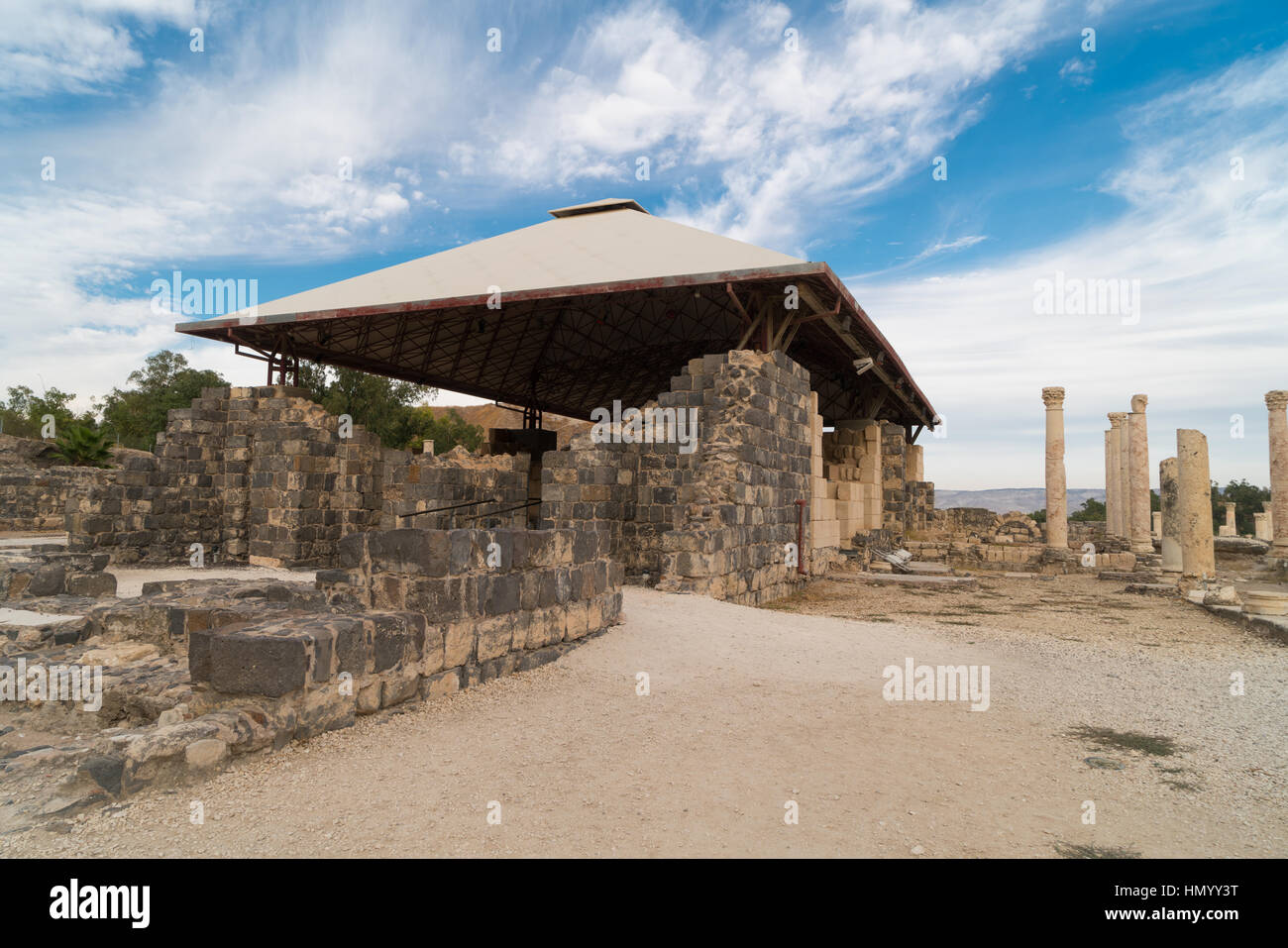 Bet Shean National Park (Scythopolis), Israel Stock Photo - Alamy