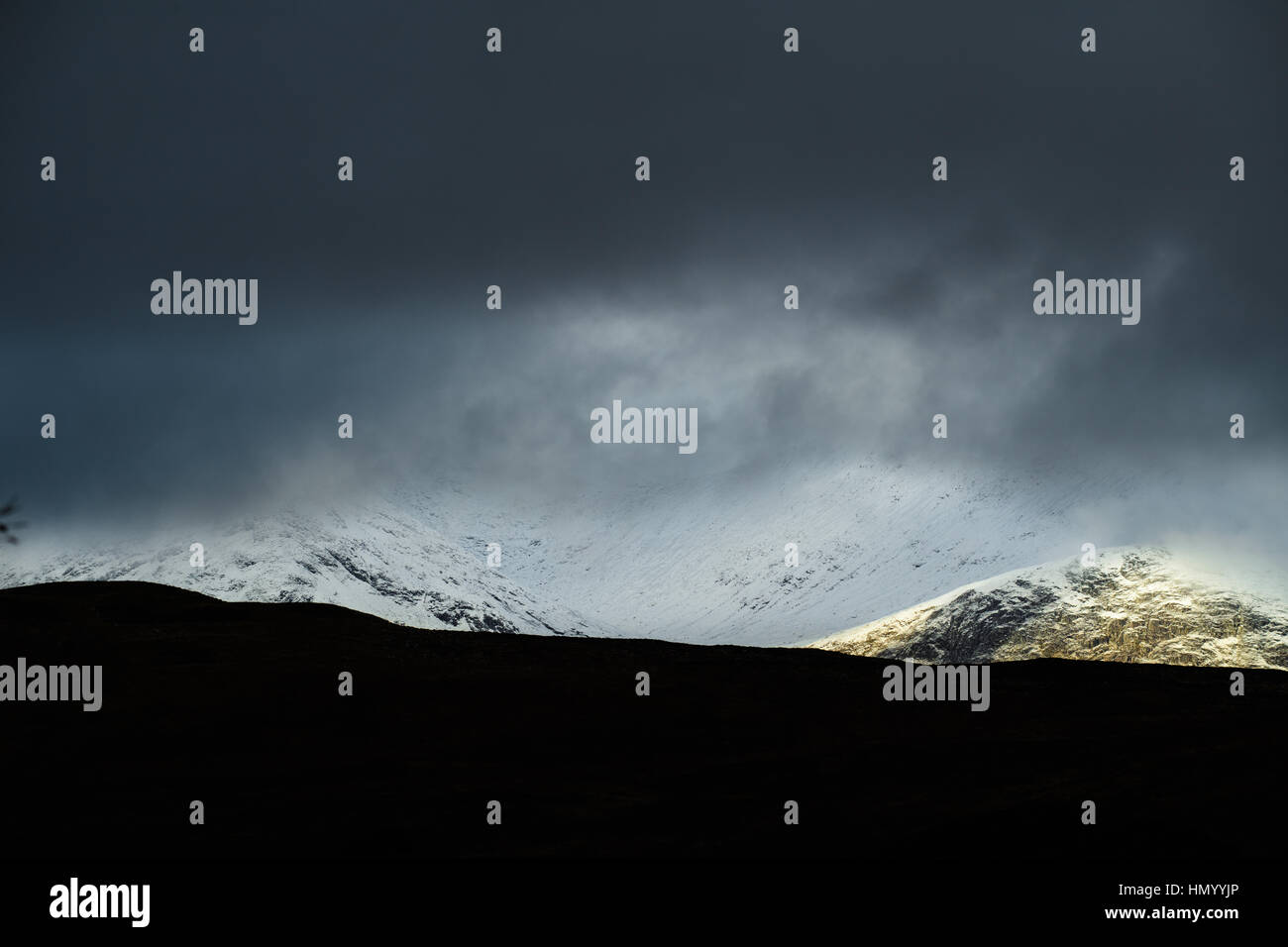 Black Mount, the highlands, Scotland, Britain Stock Photo - Alamy