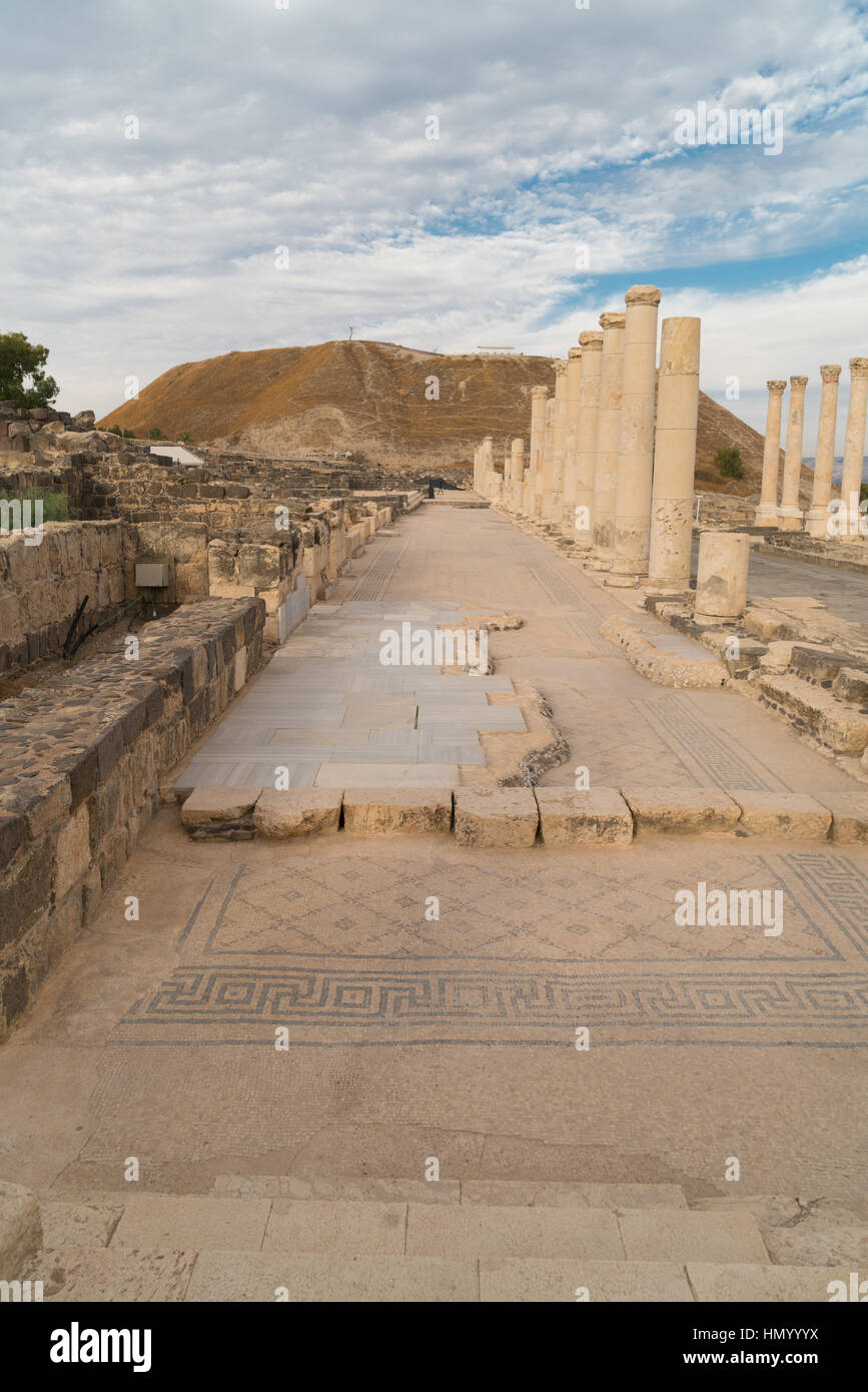 Bet Shean National Park (Scythopolis), Israel Stock Photo - Alamy