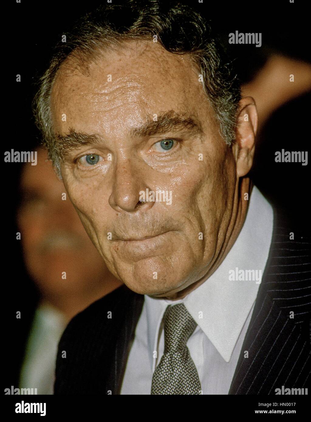 Washington, DC., USA, 25th June, 1982 Secretary Of State Al Haig reads ...