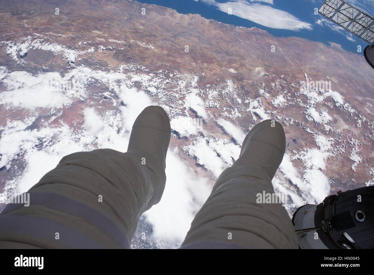 NASA International Space Station Expedition 50 prime crew member French ...