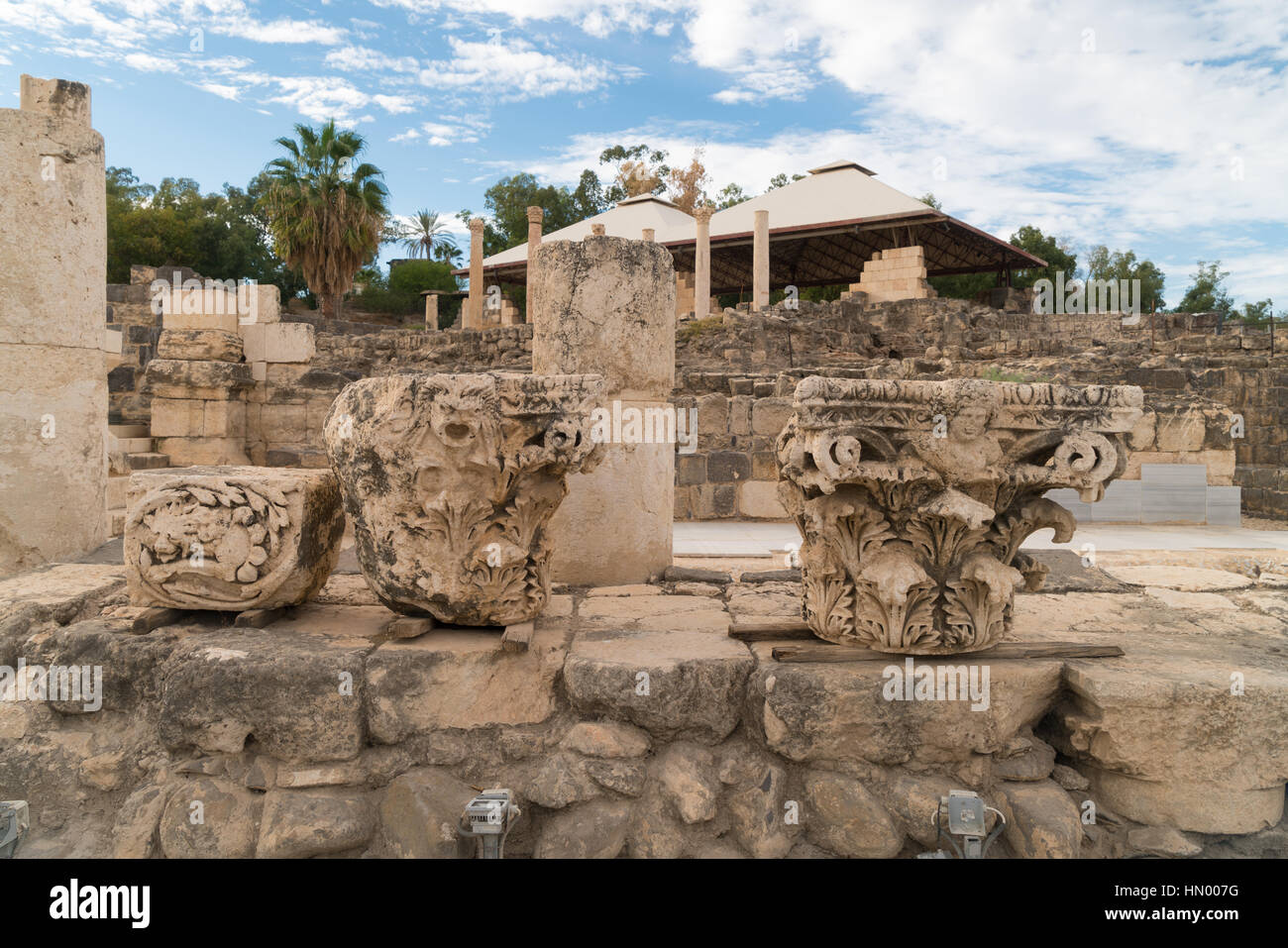 Bet Shean National Park (Scythopolis), Israel Stock Photo - Alamy