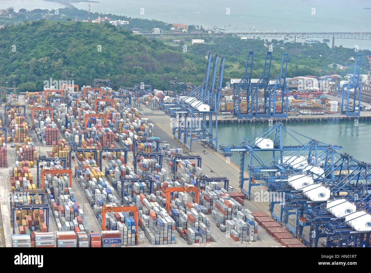 The Port of Balboa, operated by Panama Ports Company (PPC) - the Panama ...