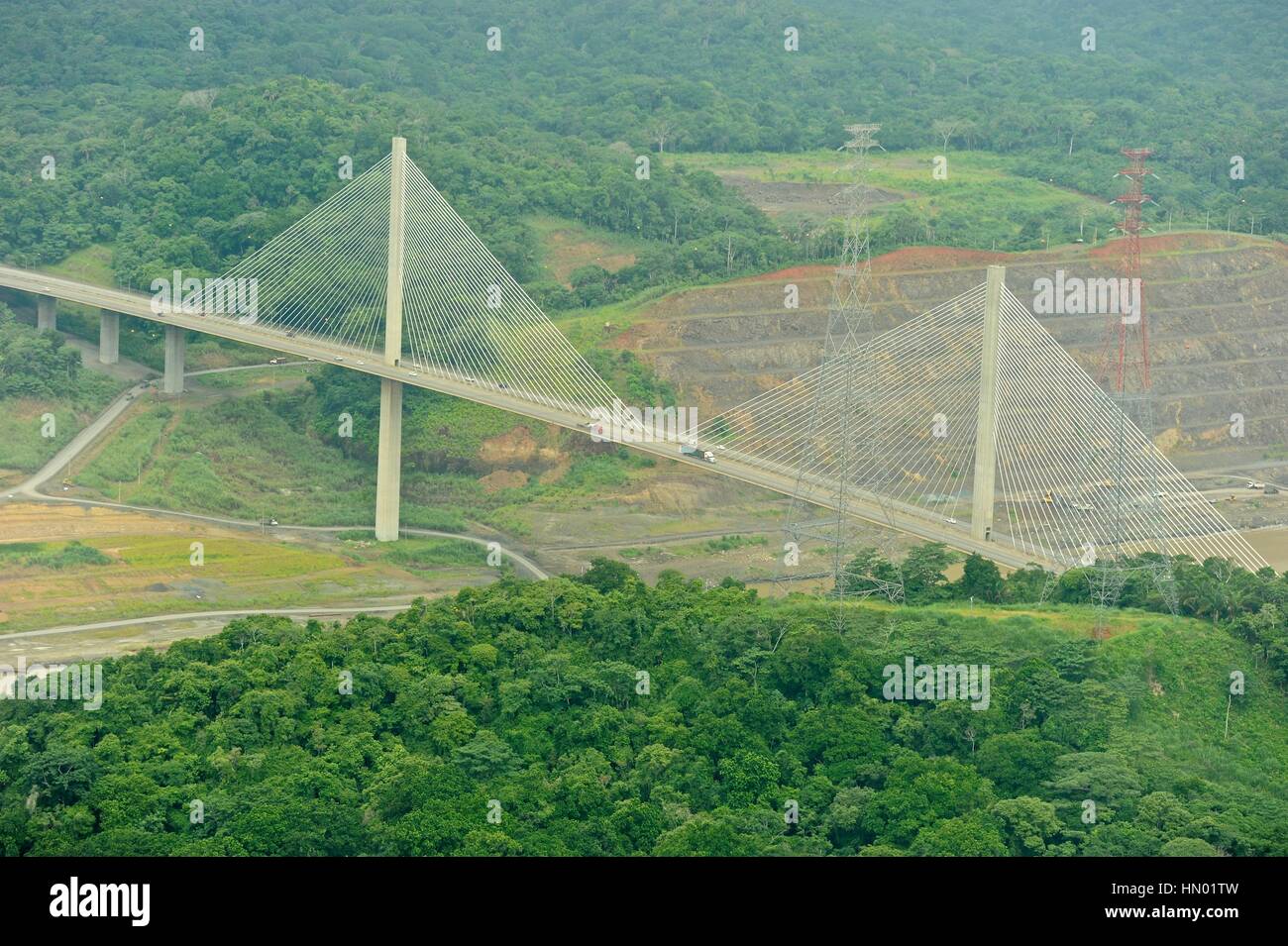 Centennial Bridge. Panama Stock Photo - Alamy