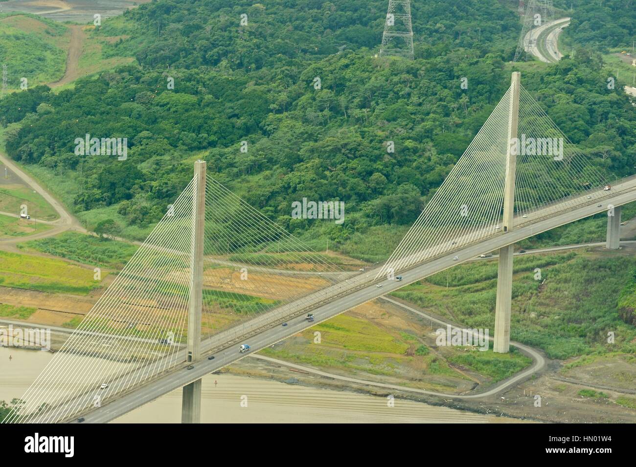 Centennial Bridge. Panama Stock Photo - Alamy