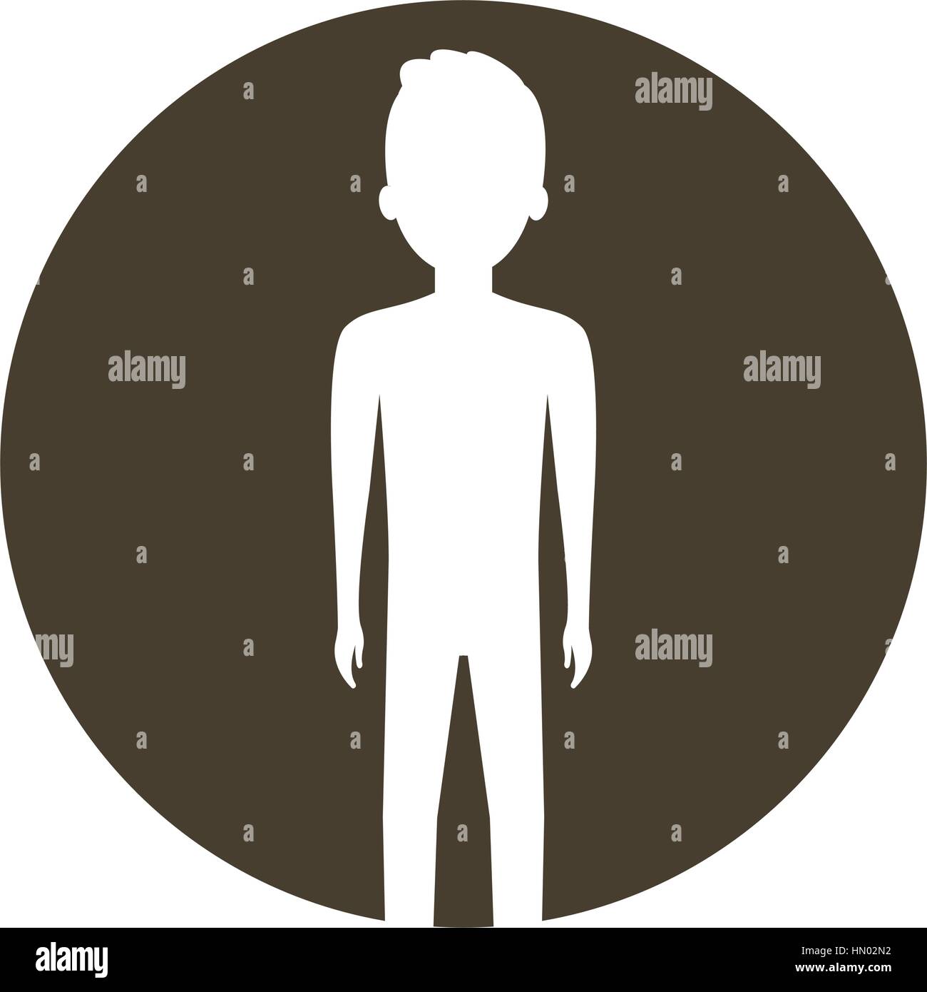 symbol body man icon image, vector illustration Stock Vector Image ...