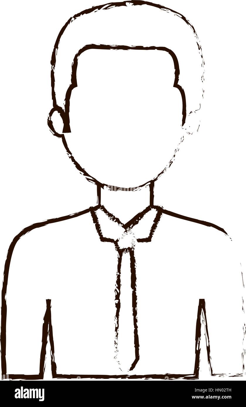 figure businessman formal cloth icon, vector illustration image Stock ...
