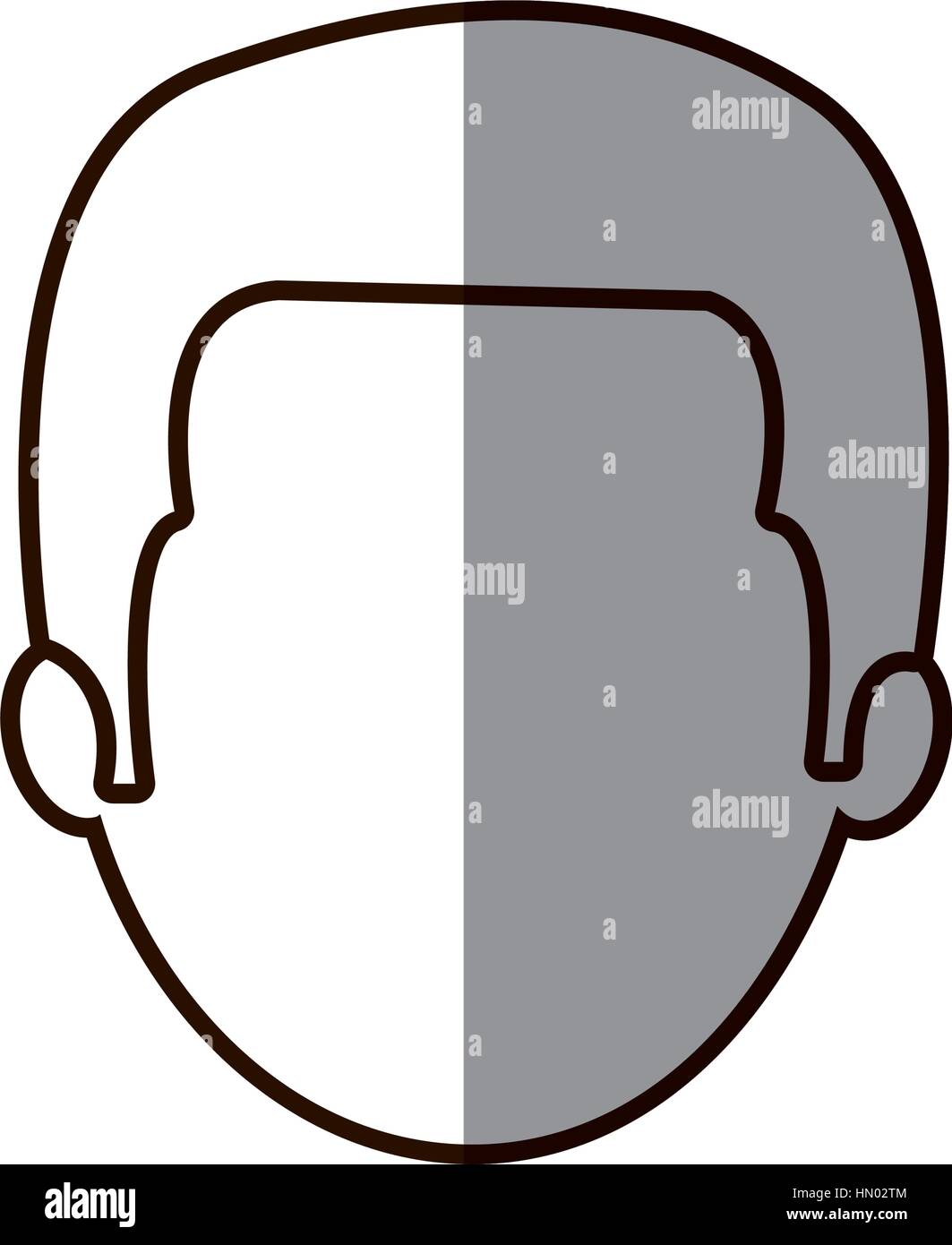 figure businessman formal face icon, vector illustration image Stock ...